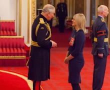 Prince presents CEO with CBE - News - BMAT